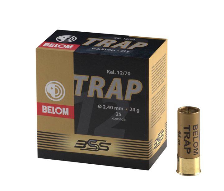Lovački metak Belom Trap cal 12/70 (2,4mm)