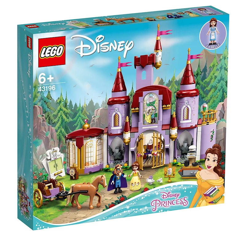 LEGO DISNEY Lepotica i zver zamak