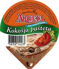 Argeta kokošija pašteta 45g