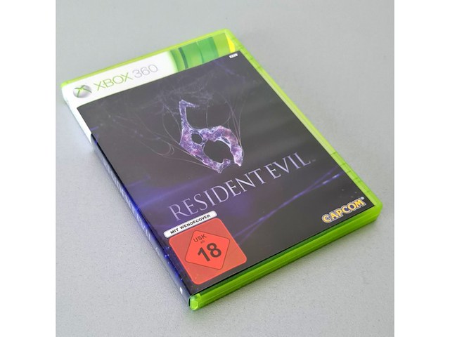 Resident Evil 6   XBOX 360    2xDVD