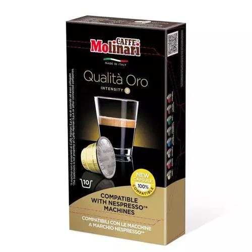 Caffe Molinari Qualita Oro 10 Nespresso kompatibilnih kapsula