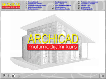 ArchiCAD - multimedijalni kurs