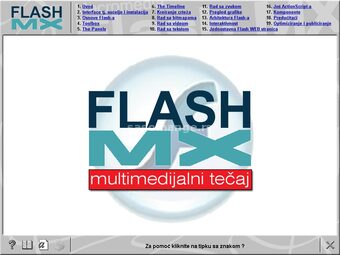 Multimedijalni kurs - Flash MX