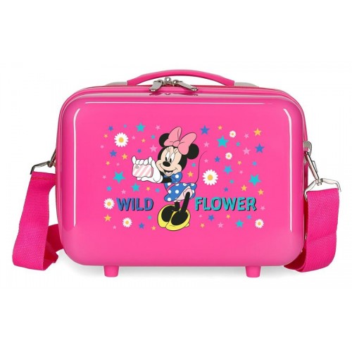 Beauty case ABS Minnie wild flower