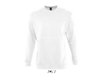 Sols Unisex dukserica New Supreme White veličina XL 13250