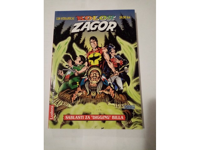 Zagor Kolor 6 Sablasti za Digging Billa