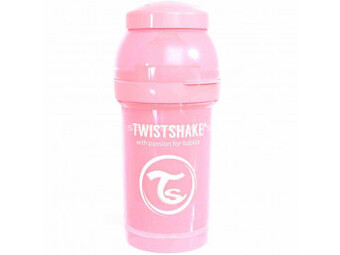 TWISTSHAKE FLAŠICA ZA BEBE 180 ML PASTEL PINK TS78249