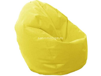 Manja lazy bag fotelja žuta
