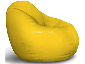 Lazy Bag Žuta Fotelja Od Eko Kože L