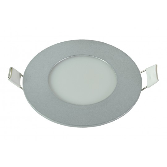 3509 Led panel 3W Silver M3UO-SIL 6500K