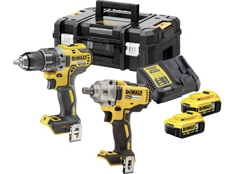 DeWalt set akumulatorskog alata DCK2077P2T aku bušilica + aku udarni odvrtač