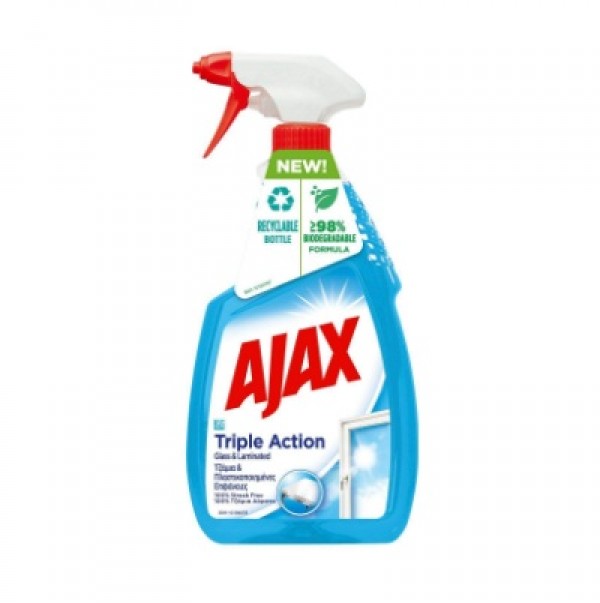 AJAX GLASS TRIPLE ACITION FRESH 750ML ZA STAKLO