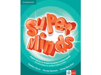 KLETT Engleski jezik 4 - Super Minds 4 - radna sveska za četvrti razred osnovne škole