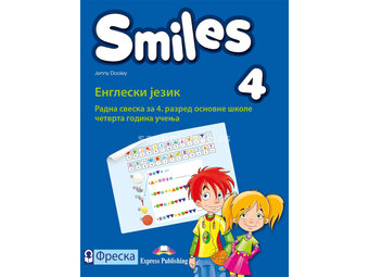 FRESKA Engleski jezik 4 - Smiles 4 - Radna sveska za četvrti razred osnovne škole