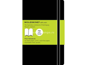 Beležnica sa Mekim Koricama Moleskine QP618VF