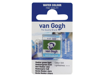 TALENS Van Gogh Water Colour Pan - Akvarel boja u panu HOOKER SVETLO ZELENA 13g 687644