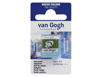 TALENS Van Gogh Water Colour Pan - Akvarel boja u panu SOK ZELENA 13g 687623