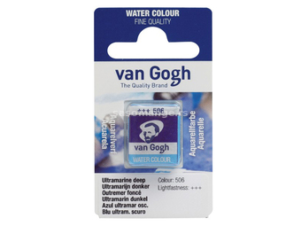TALENS Van Gogh Water Colour Pan - Akvarel boja u panu ULTRAMARIN TAMNI 13g 687506