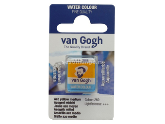 TALENS Van Gogh Water Colour Pan - Akvarel boja u panu AZO ŽUTA 13g 687269