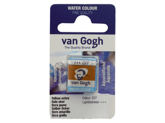 TALENS Van Gogh Water Colour Pan - Akvarel boja u panu OKER ŽUTA 13g 687227