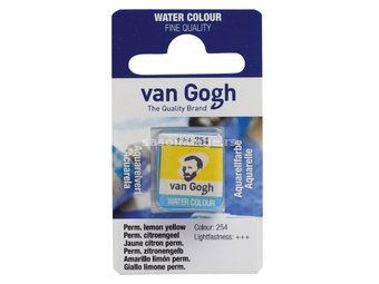 TALENS Van Gogh Water Colour Pan - Akvarel boja u panu PERMANENTNA LIMUN ŽUTA 13g 687254