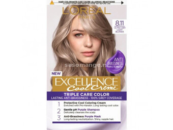 L'OREAL EXCELLENCE 8.11 BOJA ZA KOSU 1003017675