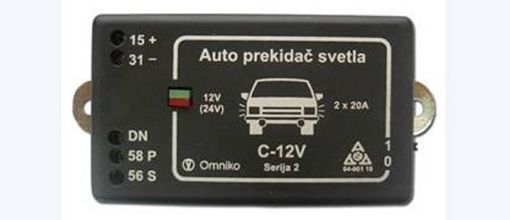 Auto prekidac svetla C-12V (serija 2) je uredaj za automatsko paljenje