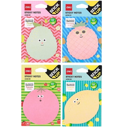 STICKY NOTES oblici Voćkice EA55602, DELI