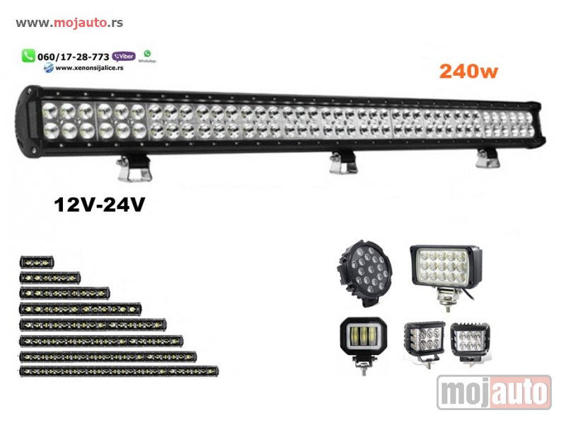 LED BAR 36'' 90CM 240W LED FAR LED RADNI FAR LED WORKING LIGHT