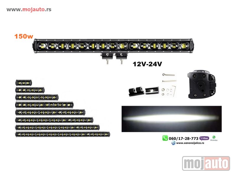 LED BAR 9D 34'' 87CM 150W LED FAR LED RADNI FAR LED WORKING LIGHT