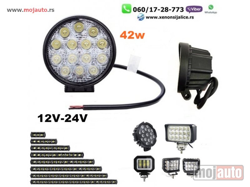 LED FAR 11CM 42W RADNI FAR WORKING LIGHT RADNO SVETLO