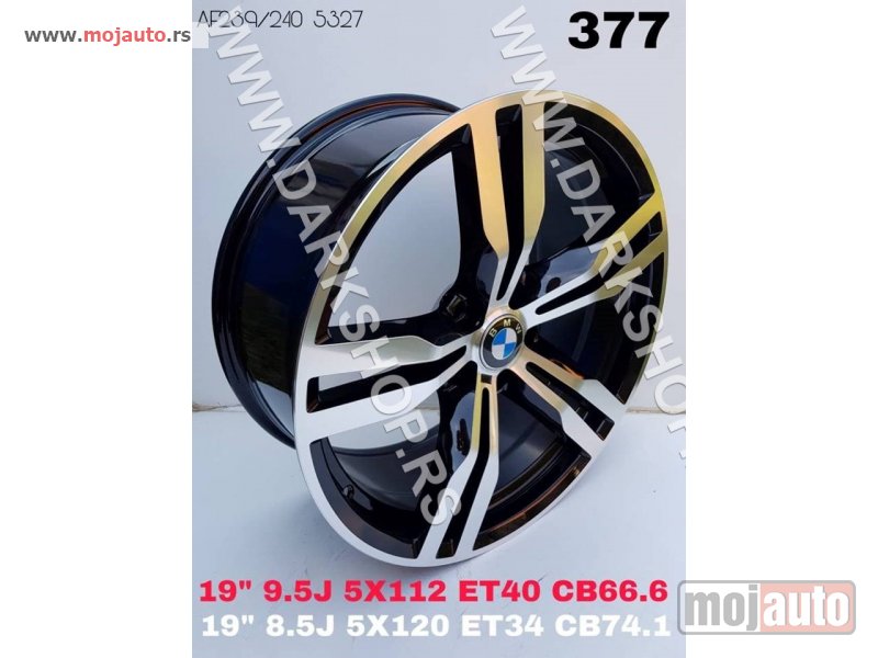 19 ALUFELENE BMW 5X120/8,5 JOTA/ET40/CB 66,6