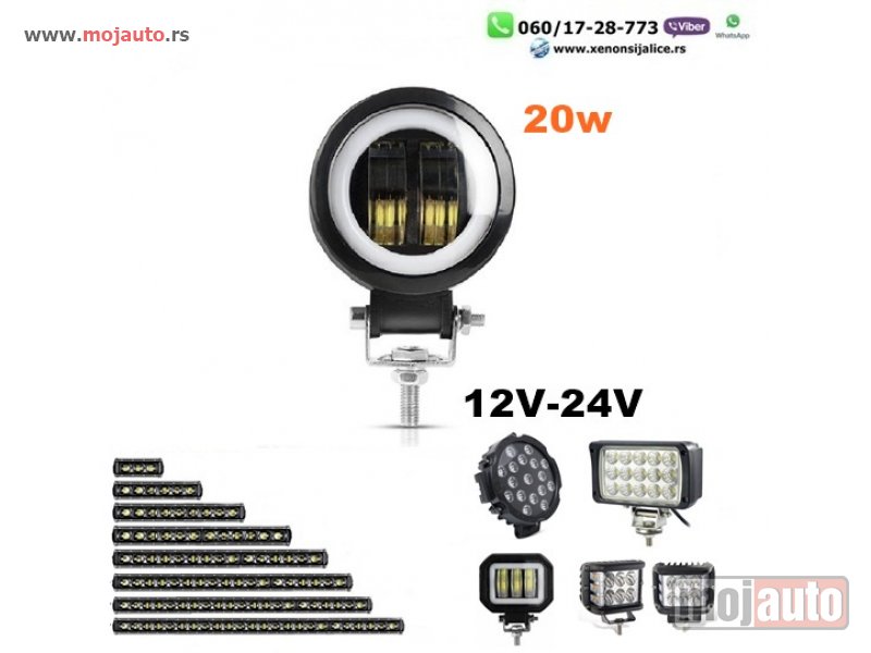 LED FAR 7CM 20W RADNI FAR WORKING LIGHT RADNO SVETLO