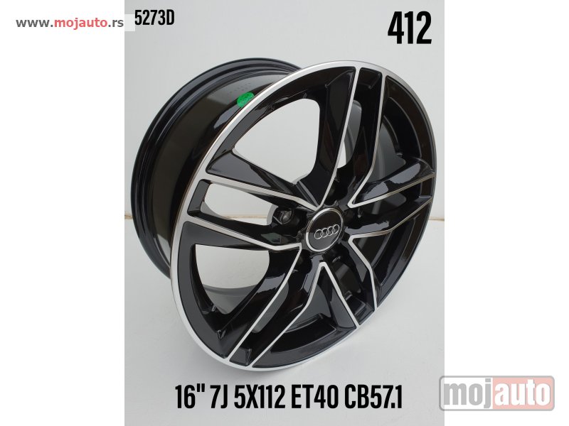 17 alufelne 5x112/7jota/et40/cb 57.1. za audi,vw,seat,skodu.