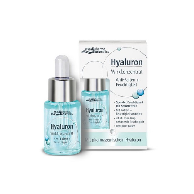 MEDIPHARMA HYALURON AKTIVNI SERUM PROTIV BORA + HIDRANTNI KOMPLEX 13ML
Opis
INFORMACIJE
NALOG
SERVIS
KORISNI LINKOVI