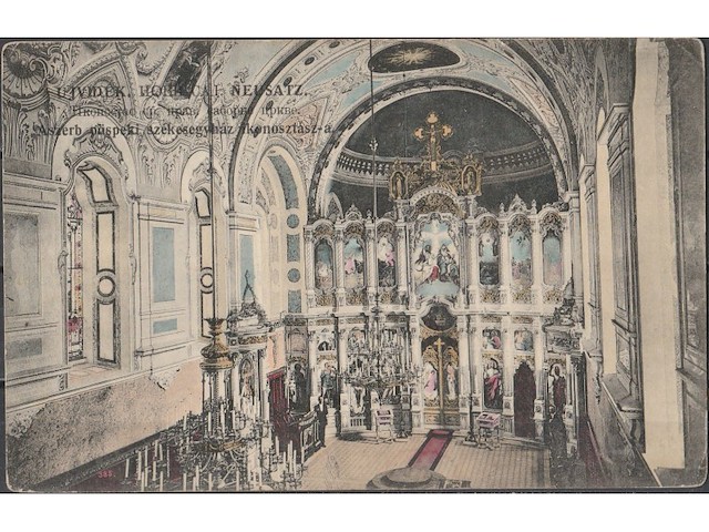 Ujvidek - Ikonostas Saborne crkve 1913