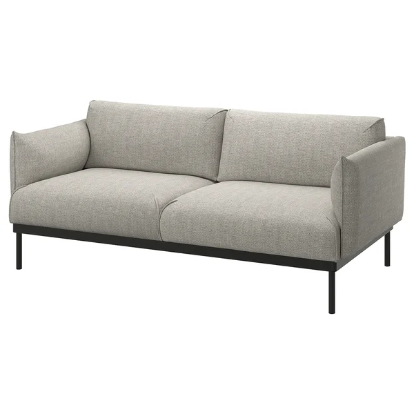 Sofa dvosed, Lejde svetlosiva