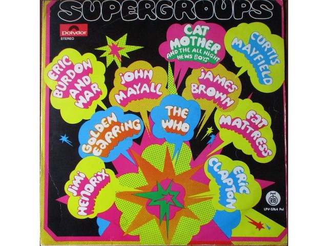 Various ‎-Supergroups  LP (1971)