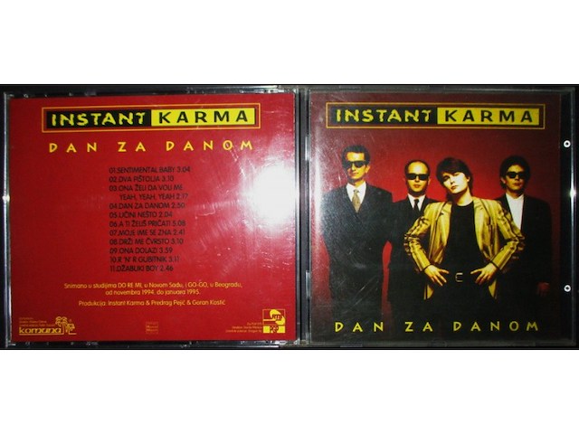 Instant Karma-Dan Za Danom (1995) CD