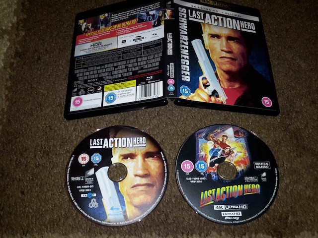 Last action hero UltraHD 4K Blu-ray + standard Blu-ray