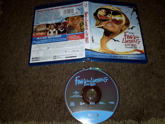 Fear and loathing in Las Vegas Blu-ray