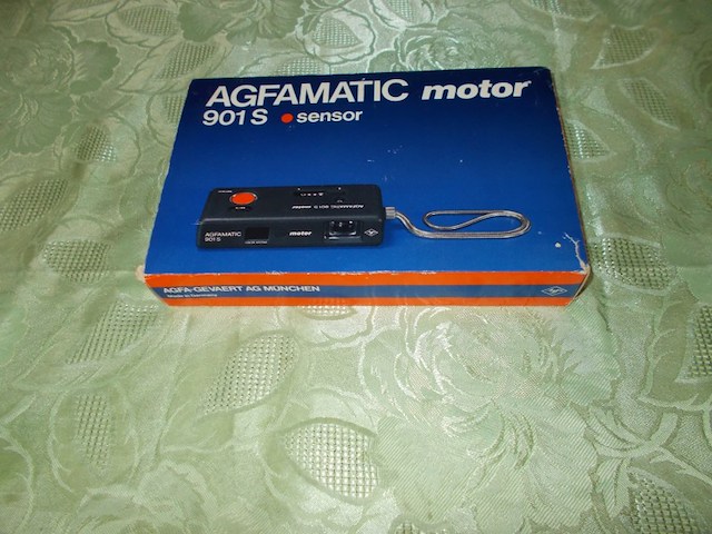 AGFAMATIC motor 901S sensor - 110 film kamera iz 1979