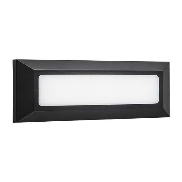 GRF308 LED FACADE FIXTURE 4W 4000K IP65 BLACK