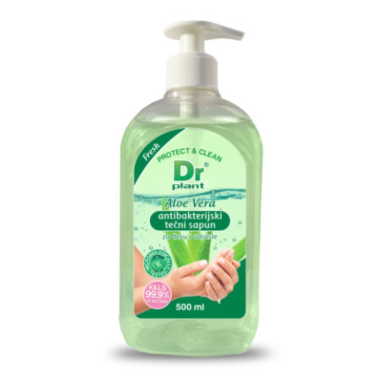 Dr. Plant Aloe Vera antibakterijski sapun 500ml