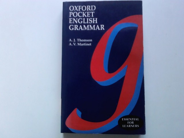 Thomson/Martinet - Oxford Pocket English Grammar