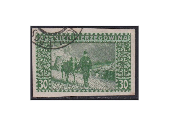 Austrougarska BIH 1906 Prevoz poste na mazg.nezup. pon.