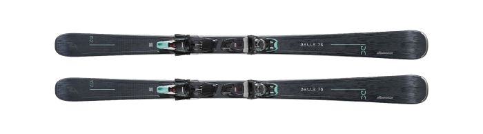 SKIJE NORDICA BELLE DC 78 black-teal TP2 LIGHT 11 FDT (0C1001OC001)