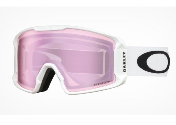 NAOČARE SKI OAKLEY LINE MINER XM matte white-prizm hi pink iridium