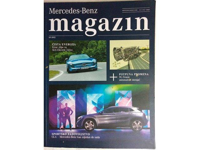 Magazin Mercedes Benz br.03-2013,A 4 format 100 str.eng