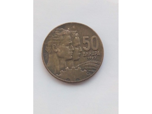 50 Dinara 1963.g - SFRJ - LEPA -